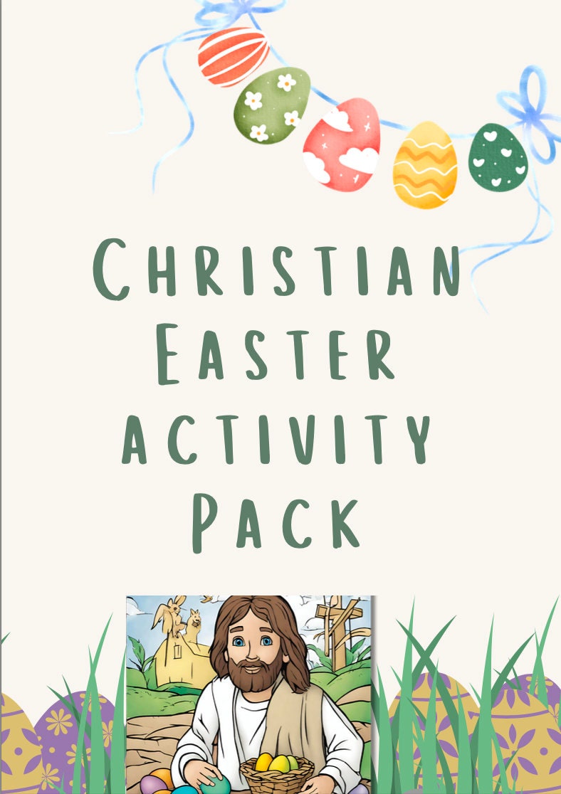 Easter Religious Coloring Pages, Sunday School, Printable Easter Bible ...