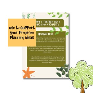 EYLF - Programming Ideas - Parents to Understand - Posters - Childcare ...