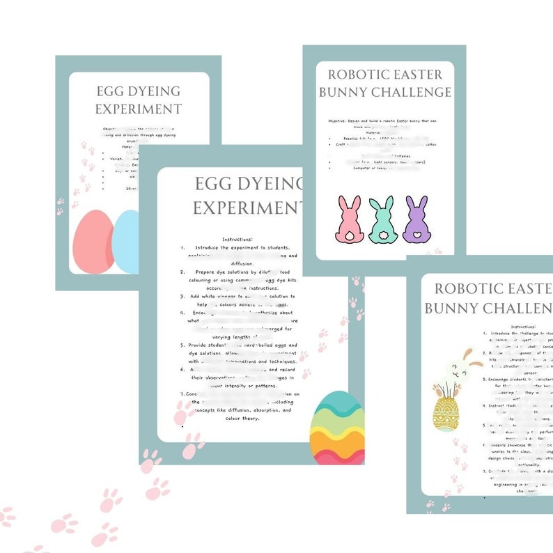 EASTER - STEM - Easter Program - Easter Lessons - Easter Science ...