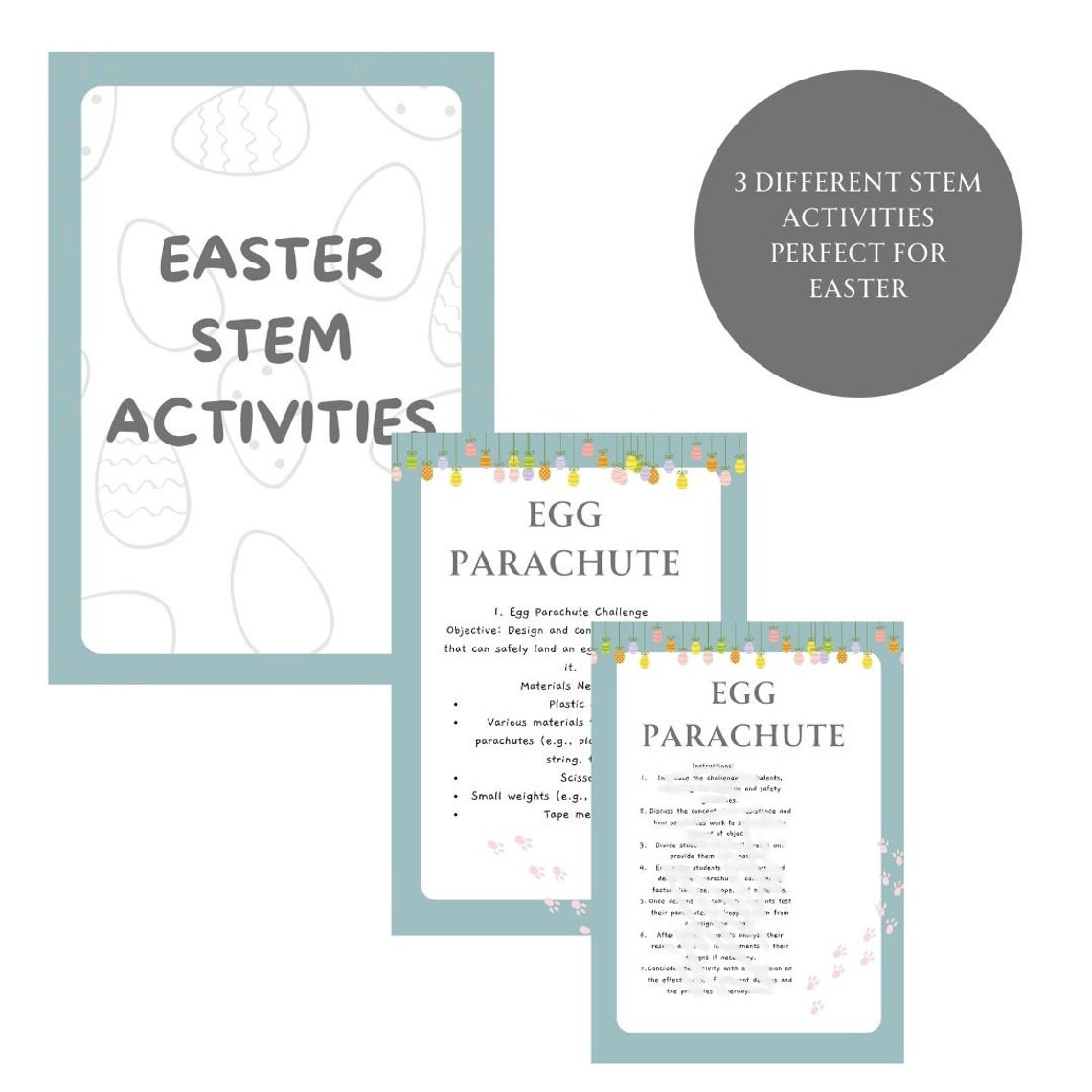 EASTER - STEM - Easter Program - Easter Lessons - Easter Science ...