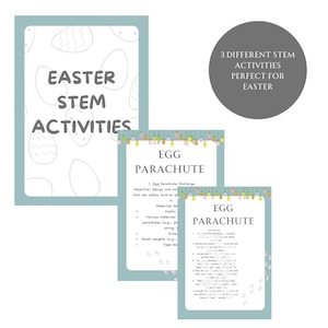 EASTER - STEM - Easter Program - Easter Lessons - Easter Science ...