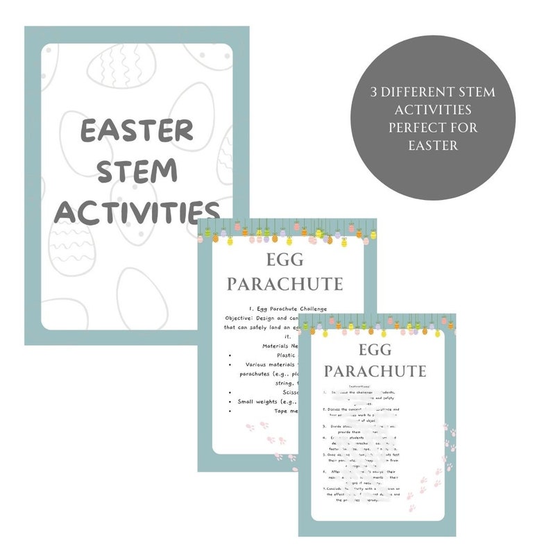 EASTER - STEM - Easter Program - Easter Lessons - Easter Science ...