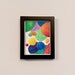 Abstract Colorful Spheres Watercolor Painting (limited Edition Print ...