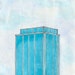 ORIGINAL Glass Skyscraper Watercolor Painting (original, 5" by 7") by ...