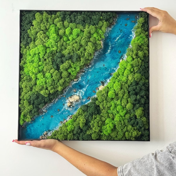 Epoxy Plant Wall Art - Etsy