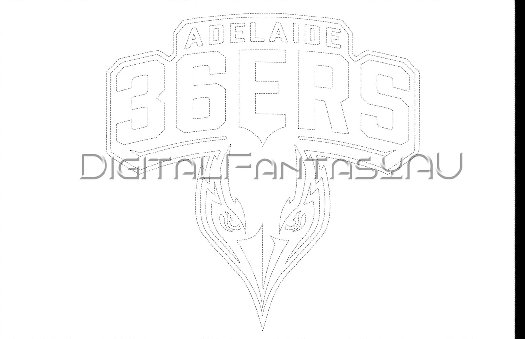 NBL SVG Adelaide 36ers Basketball Logo Vector File Digital Download ...