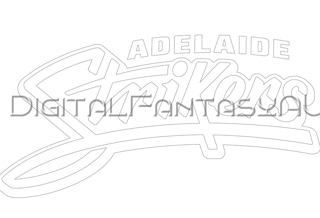 Big Bash Cricket SVG Adelaide Strikers Logo Vector File Digital ...