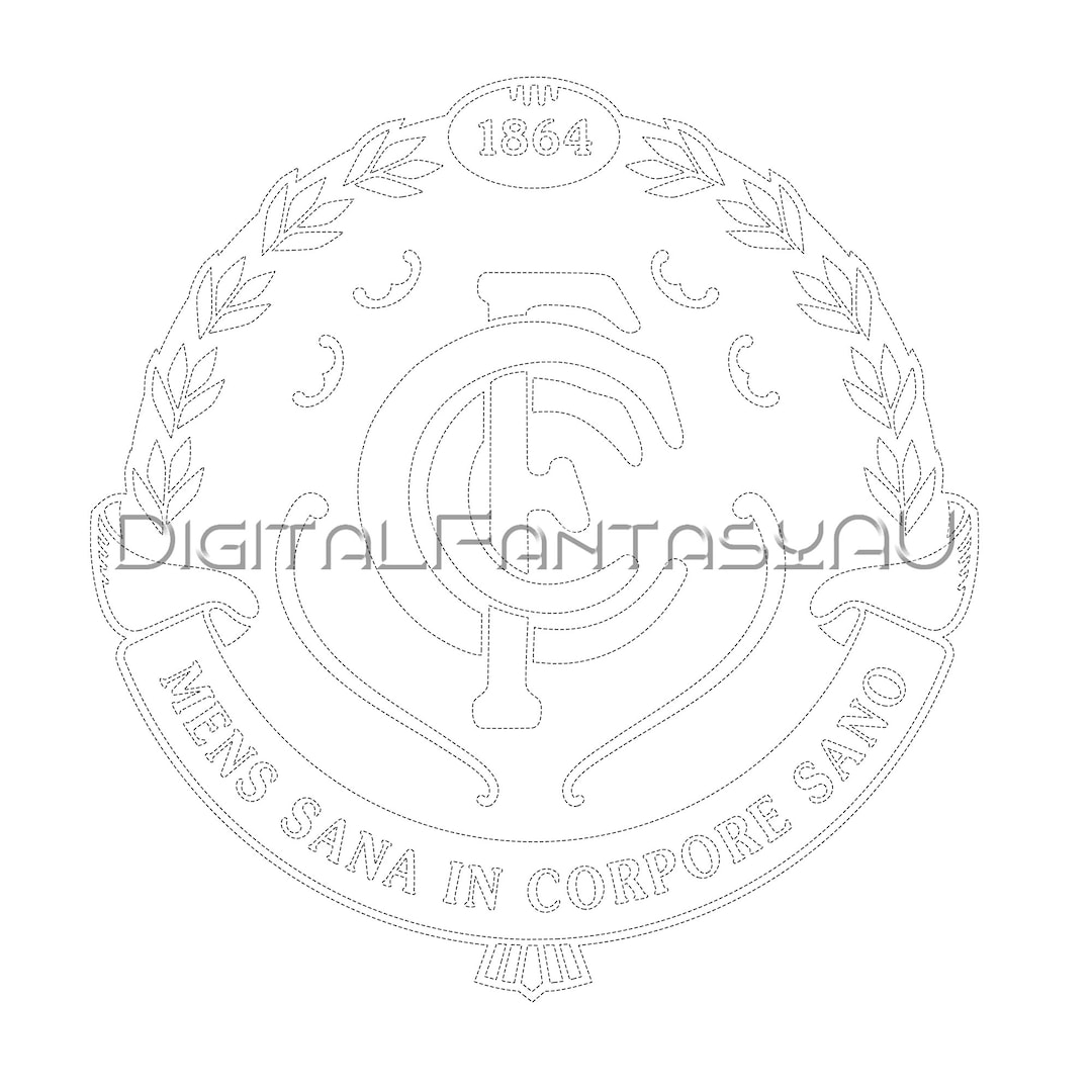 AFL SVG Carlton Logo Vector File Digital Download Laser Cut - Etsy ...