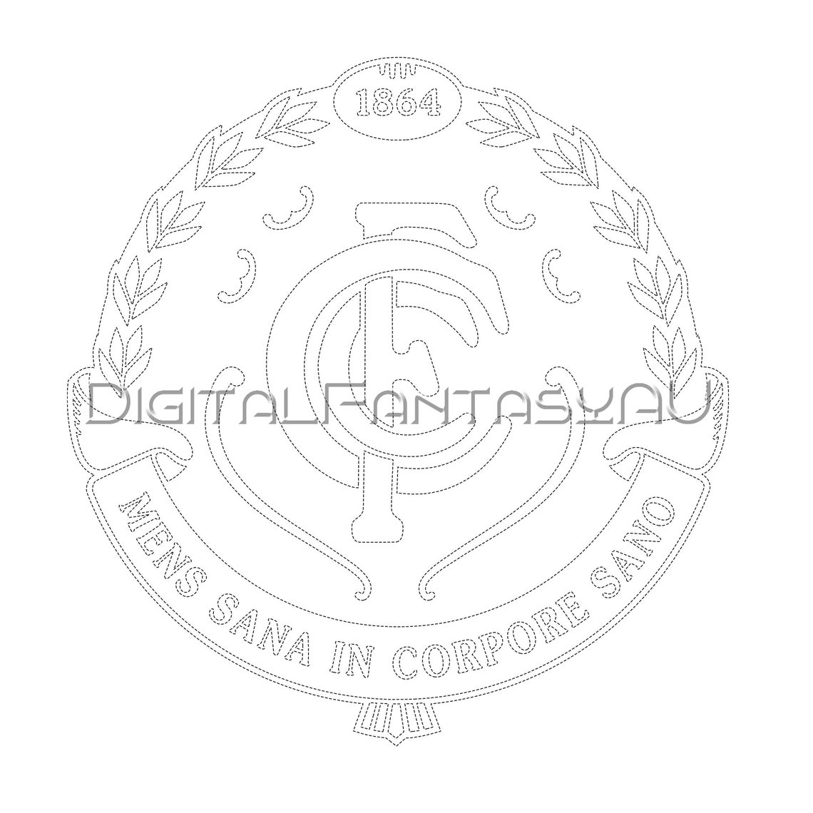 AFL SVG Carlton Logo Vector File Digital Download Laser Cut - Etsy ...