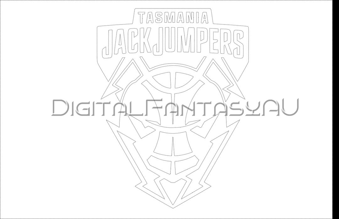 NBL SVG Tasmania Jack Jumpers Logo Vector File Digital Download Laser ...