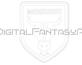 AFL SVG Collingwood Magpies FC Pies Logo Vector File Digital - Etsy