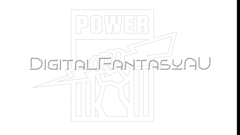 AFL SVG Port Adelaide Power FC Logo Vector File Digital Download Laser ...