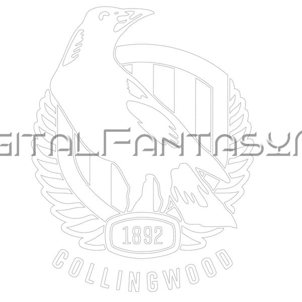Collingwood Pies Svg - Etsy