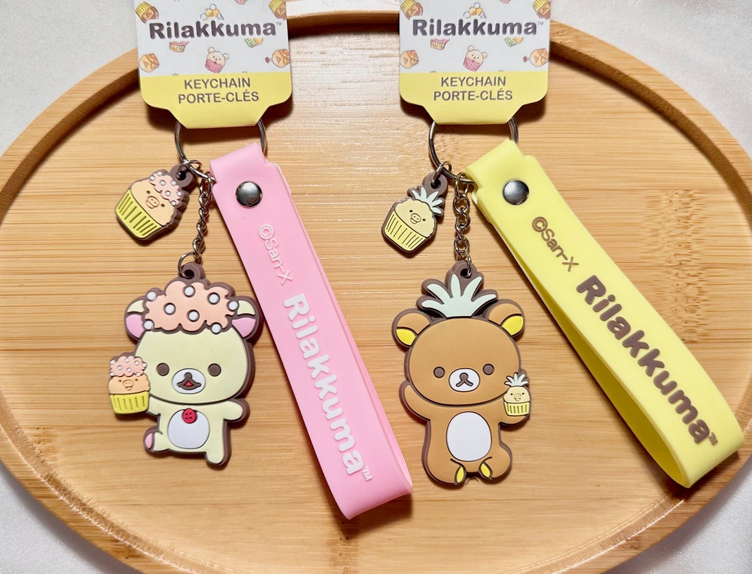 Rilakkuma & Korilakkuma Keychains - Etsy