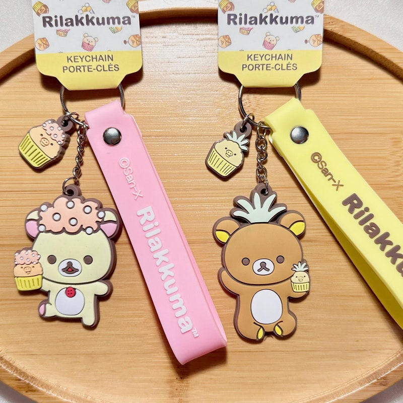 Rilakkuma Keychain - Etsy