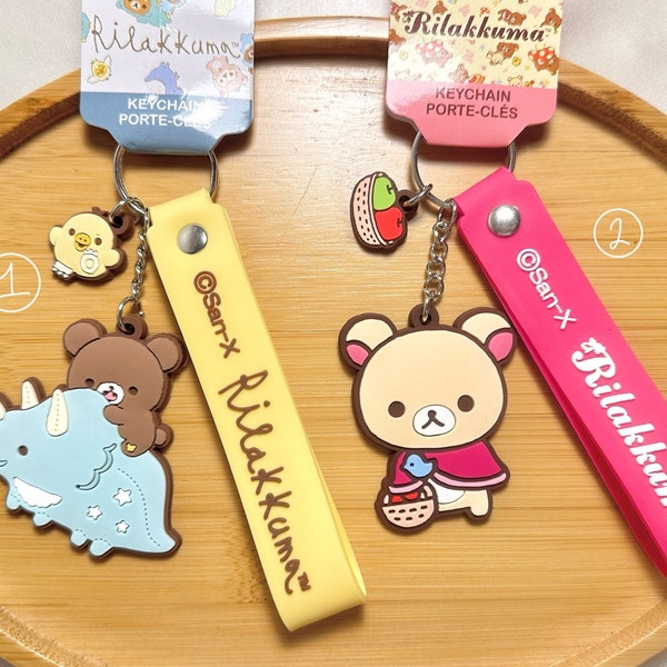 Plush Keychain Rilakkuma - Etsy