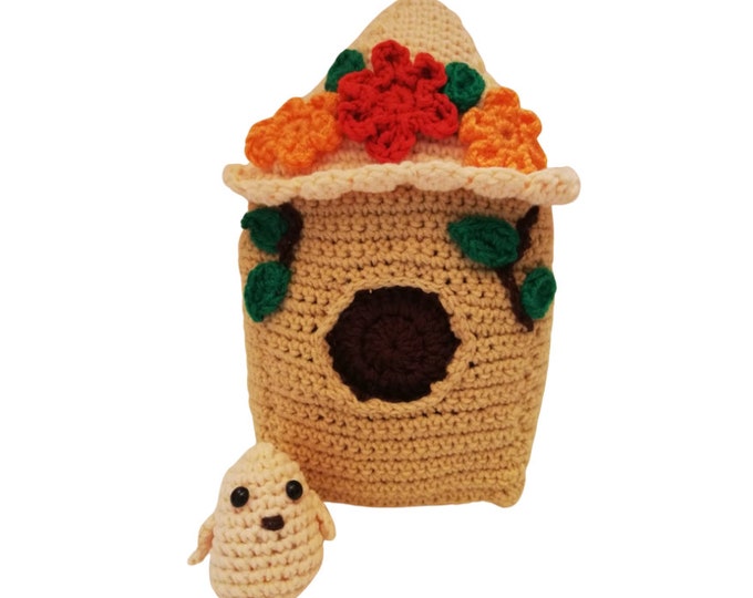 CROCHET PATTERN PDF: Birdhouse and Little Amigurumi Birds - Etsy Canada