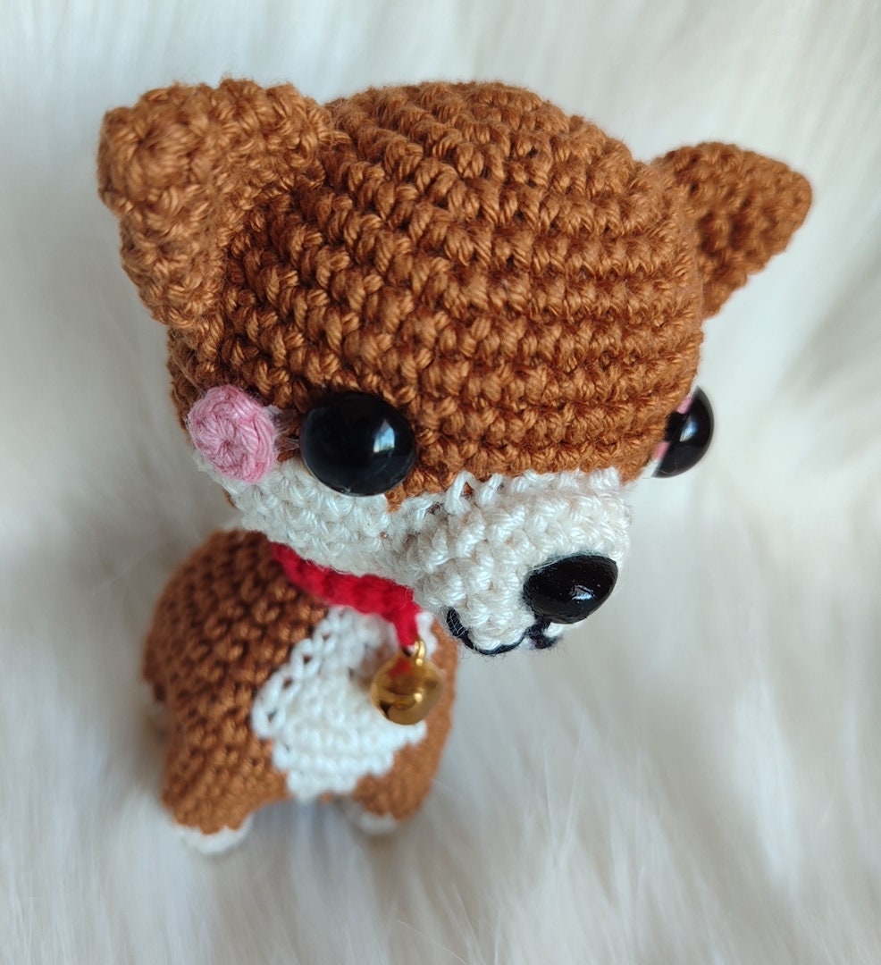 Corgi Crochet Pattern -easy DIY Kawaii Corgi Amigurumi Crochet Pattern ...