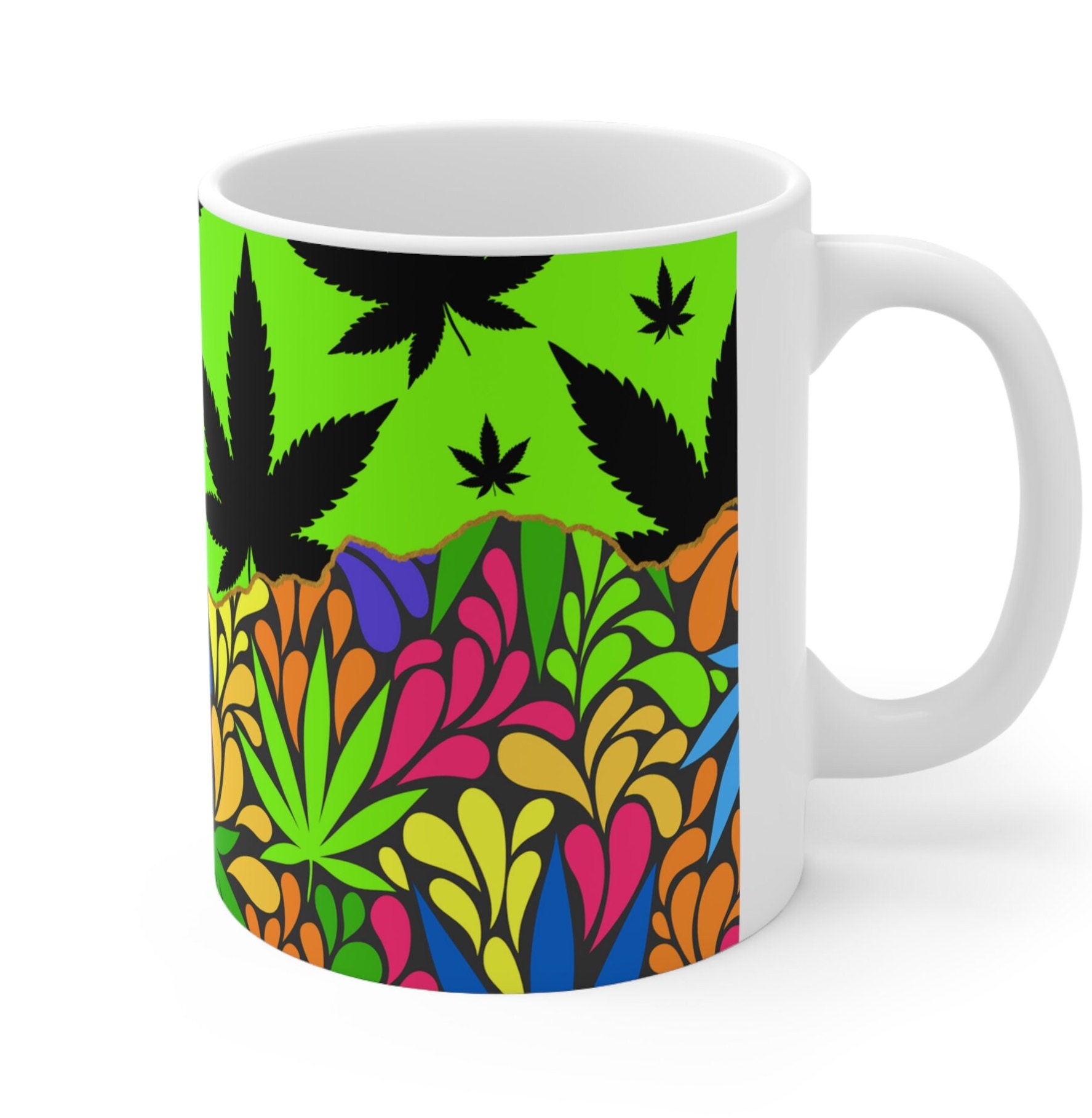 Weed Coffee Mugs Marijuana Mugs Pot Smoker Gifts Cannabis Cups 420 Mug Pot Smoker Gifts Ceramic ...