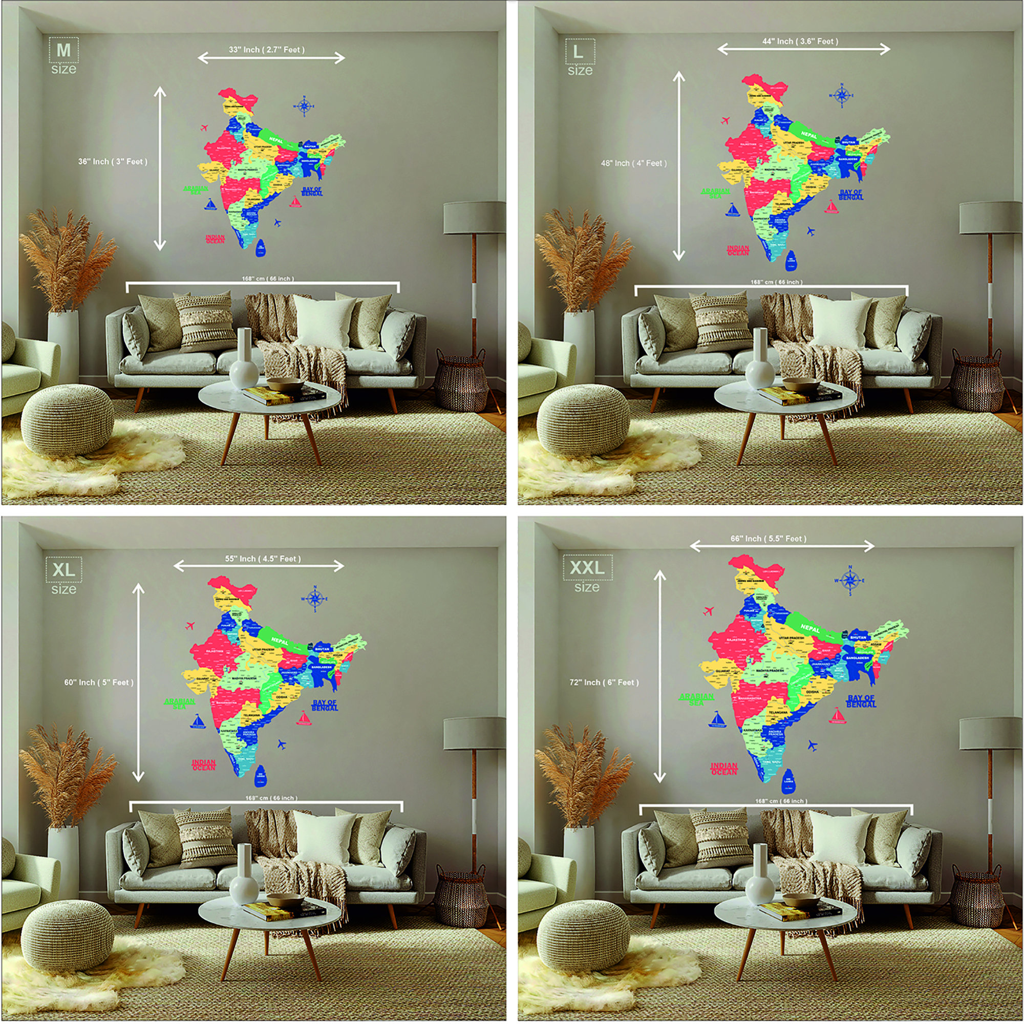 3D Wooden India Maps for Wall , Home Decore, Best Gift for Travaller ...