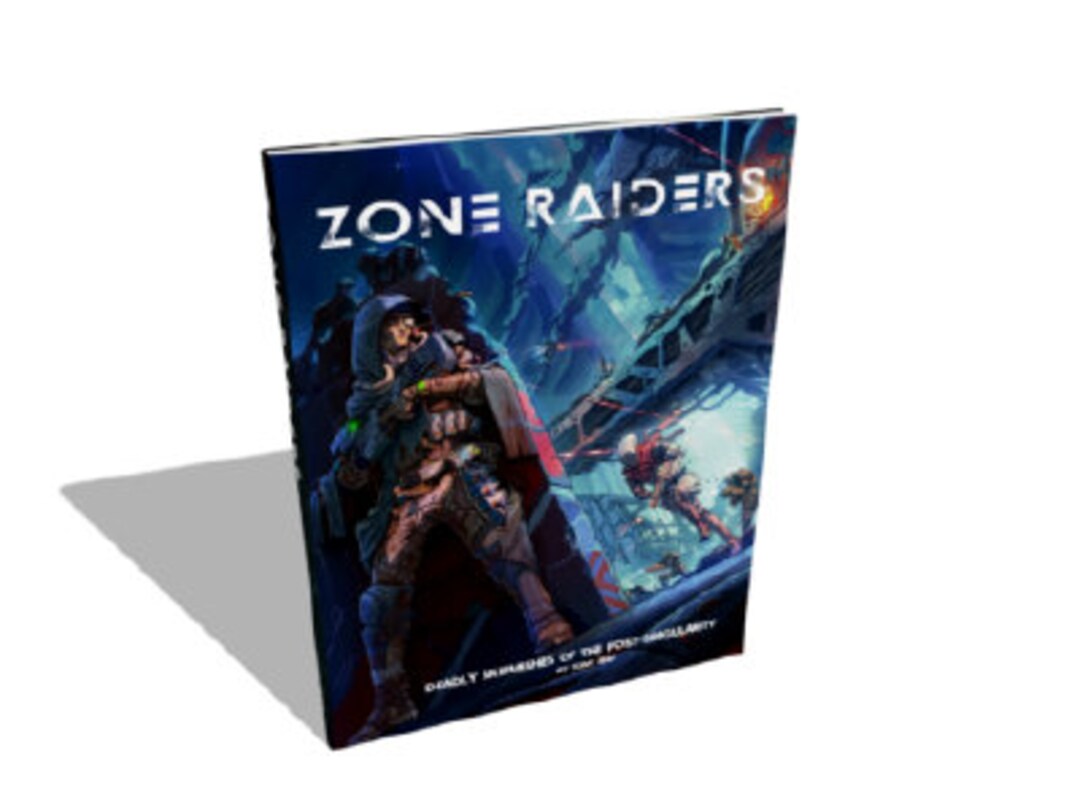 Zone Raiders Hardcover Rulebook - Etsy