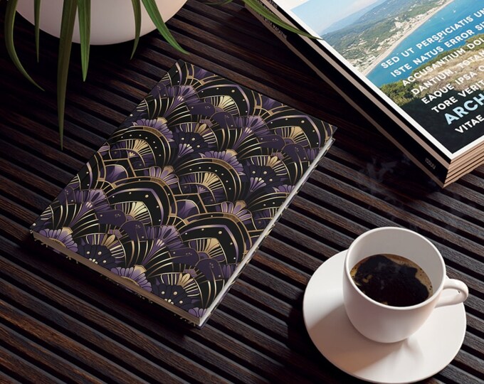 Art Deco 1920's 'revival' Style Hardcover Journal, Notebook, Diary ...