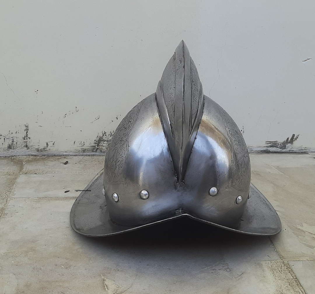 Medieval Conquistador Costume Armor Helmet Crusader Helmet - Etsy