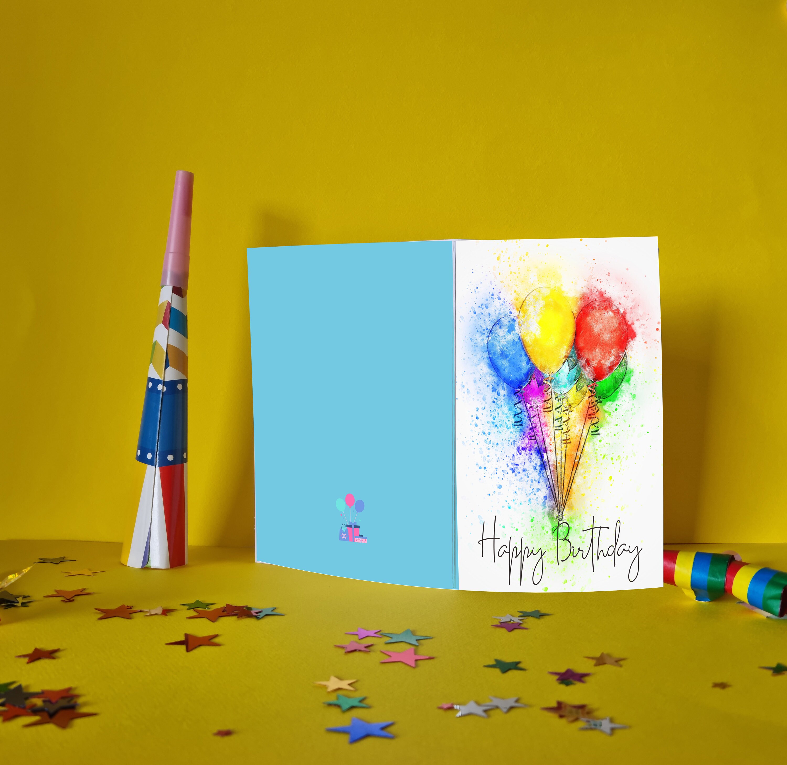 Printable Happy Birthday Card Digital Card Cute Birthday Card - Etsy