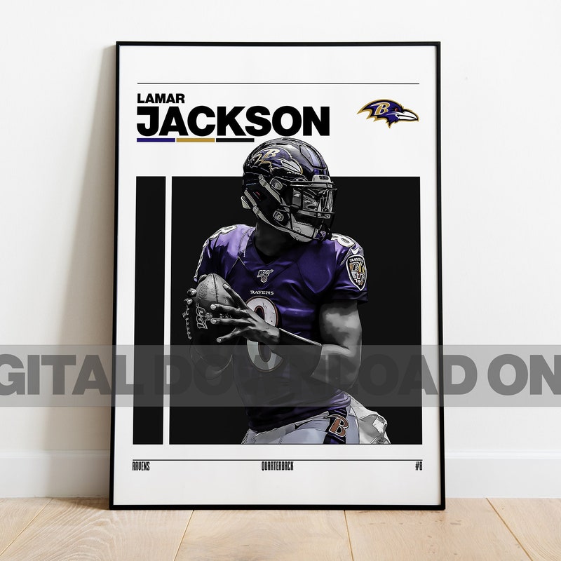 Lamar Jackson - Etsy