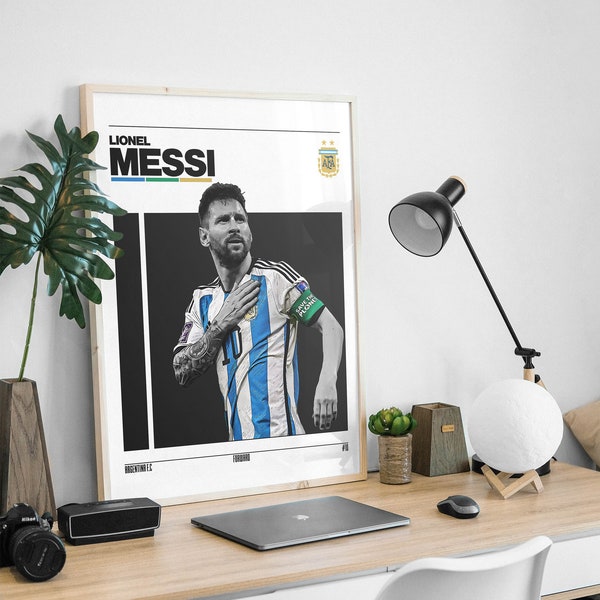 Lionel Messi Poster - Etsy