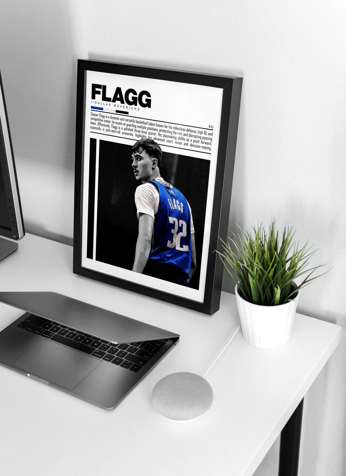 Cooper Flagg Digital Poster – Basketball Sports Wall Art, NBA Bedroom ...