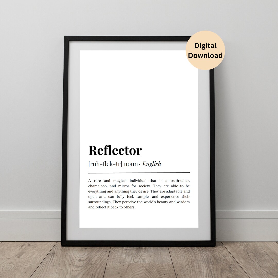 Reflector Human Design Digital Definition Print | My Body Graph ...