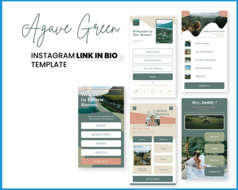 25 Instagram Bio Canva Templates - Creative & Engaging Bio Ideas for ...