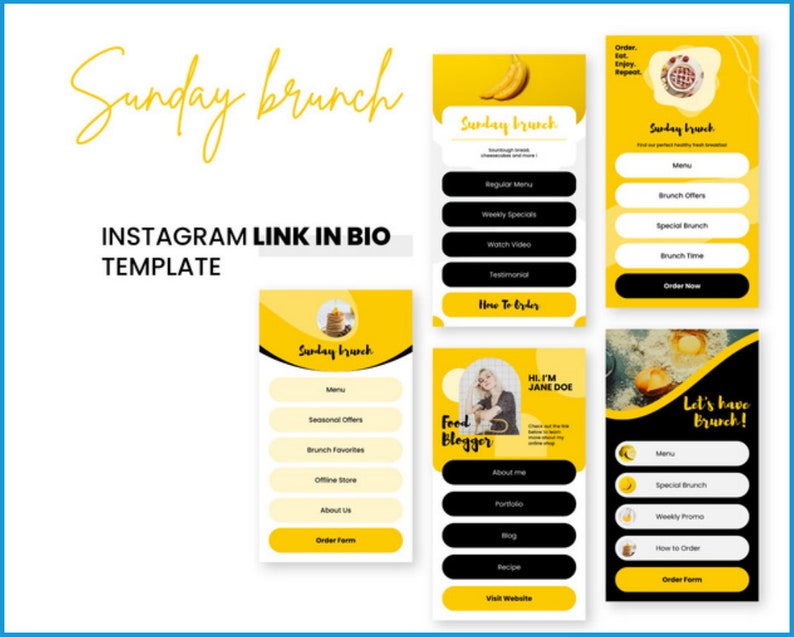 25 Instagram Bio Canva Templates - Creative & Engaging Bio Ideas for ...