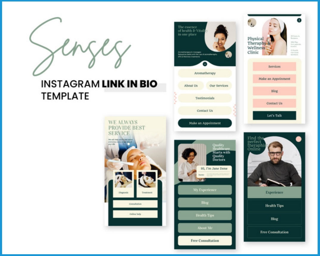 25 Instagram Bio Canva Templates - Creative & Engaging Bio Ideas for ...