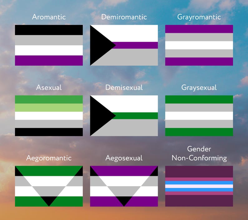 60 Pride Flags Clipart Bundle: LGBTQIAP+ Designs (digital Download) - Etsy