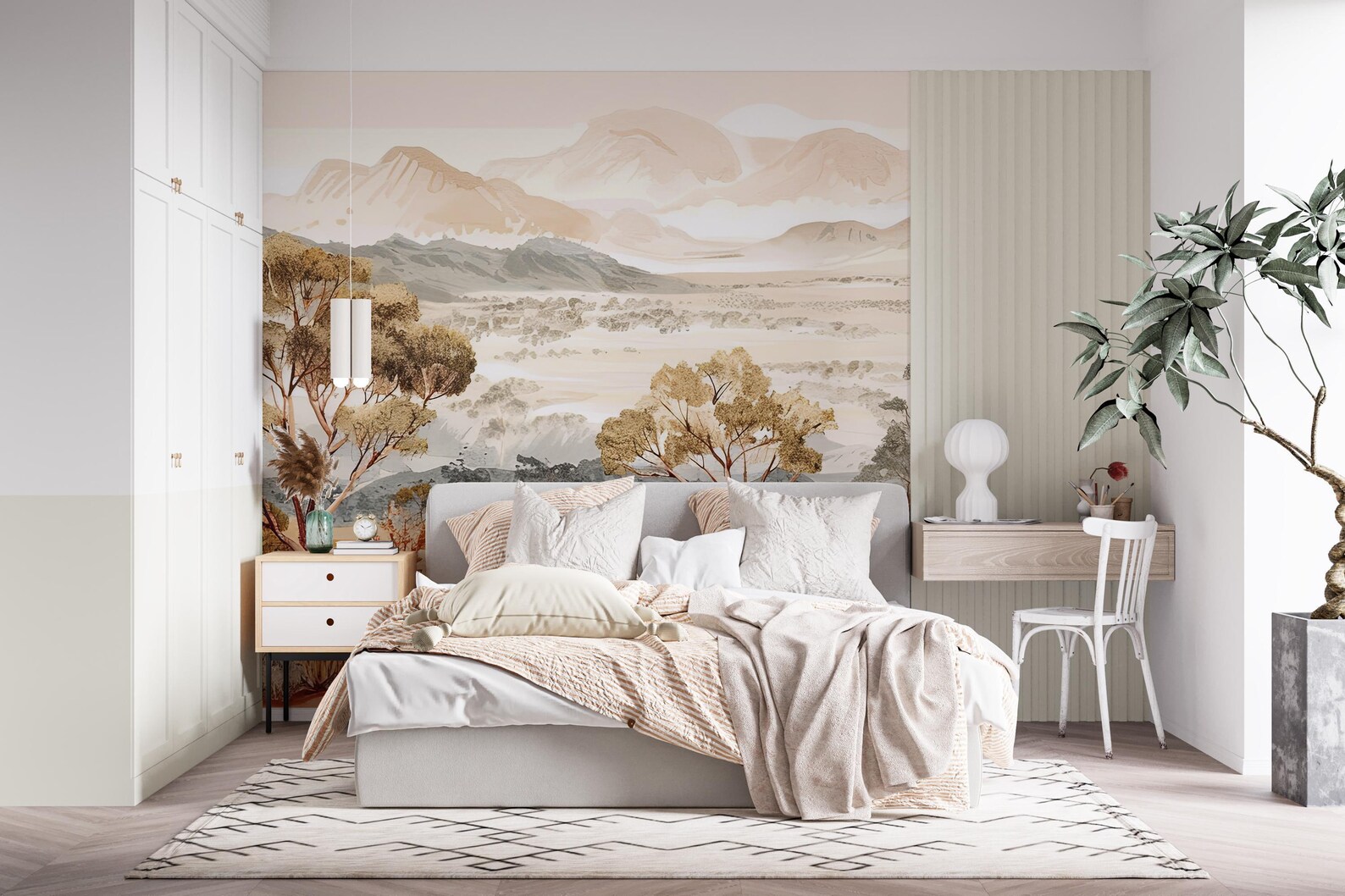 Australian Horizon - Australian Landscape Mural - Etsy