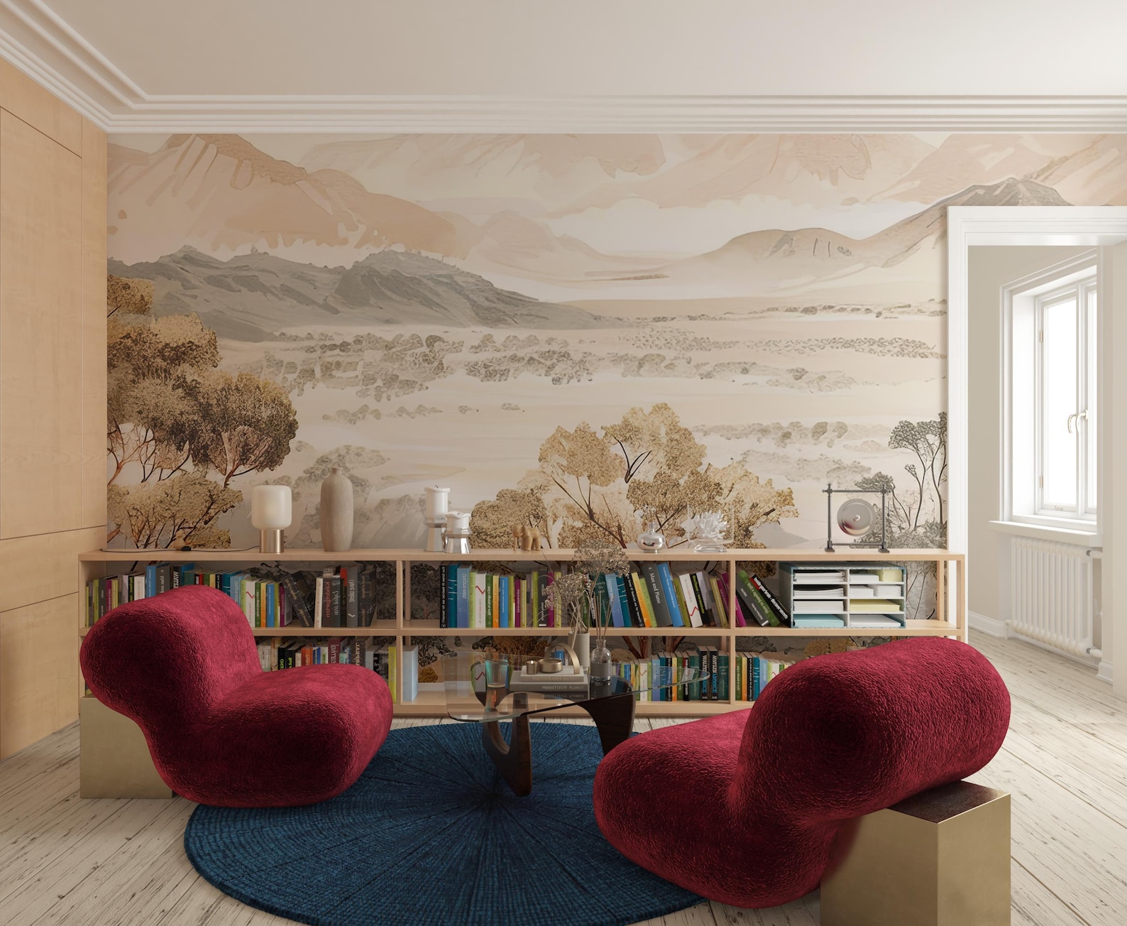 Australian Horizon - Australian Landscape Mural - Etsy