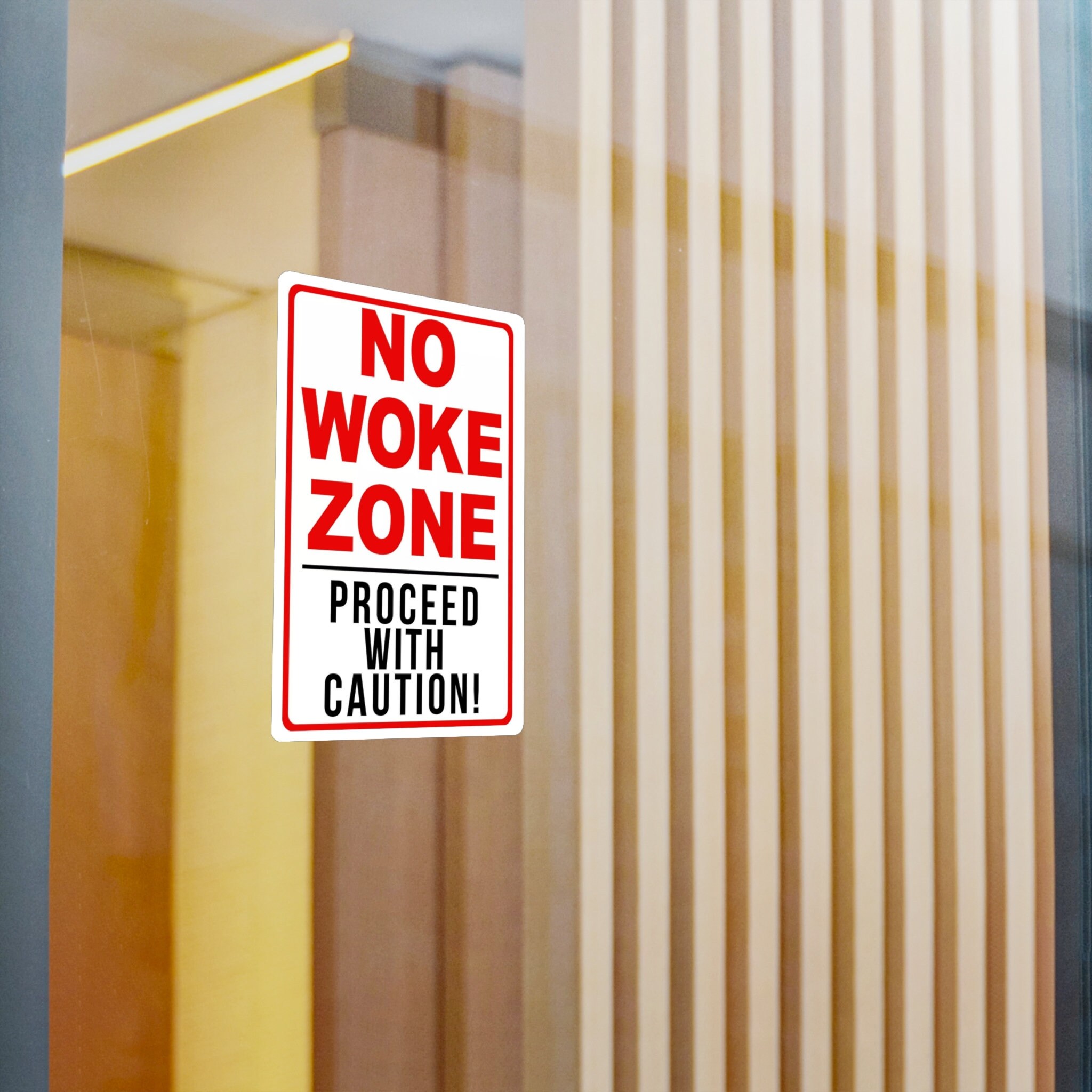 Florida - "no Woke Zone" Vinyl Decal - Etsy