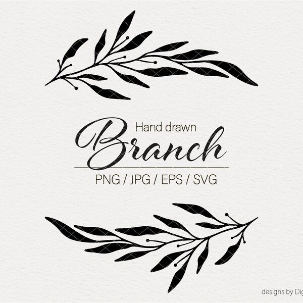 Floral Border Svg - Etsy
