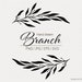 Floral Svg Floral Border Svg Branch Svg Floral Borders Svg Floral ...