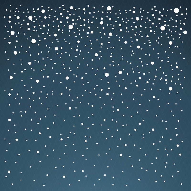 Falling Snow Svg - Etsy