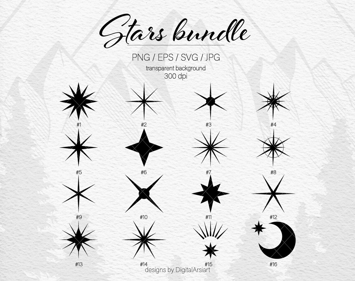 Star Svg Sparkles Svg Stars Svg Galaxy Svg Star Celestial Svg Files for ...