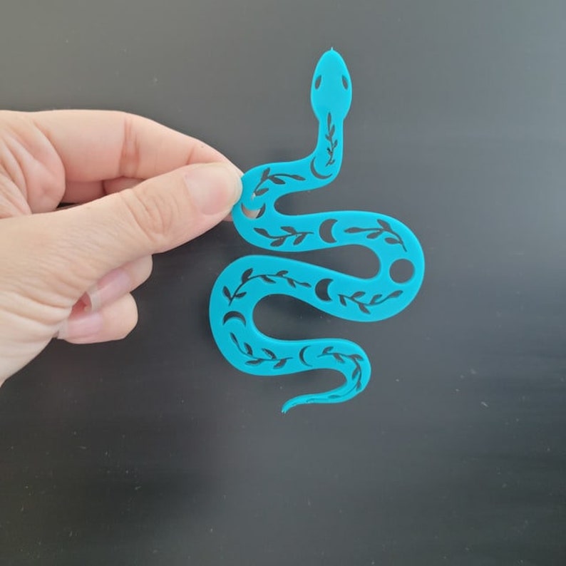 Snake Svg Cricut Floral Svg Lunar Phase Svg Snake Art Svg Cutting File ...