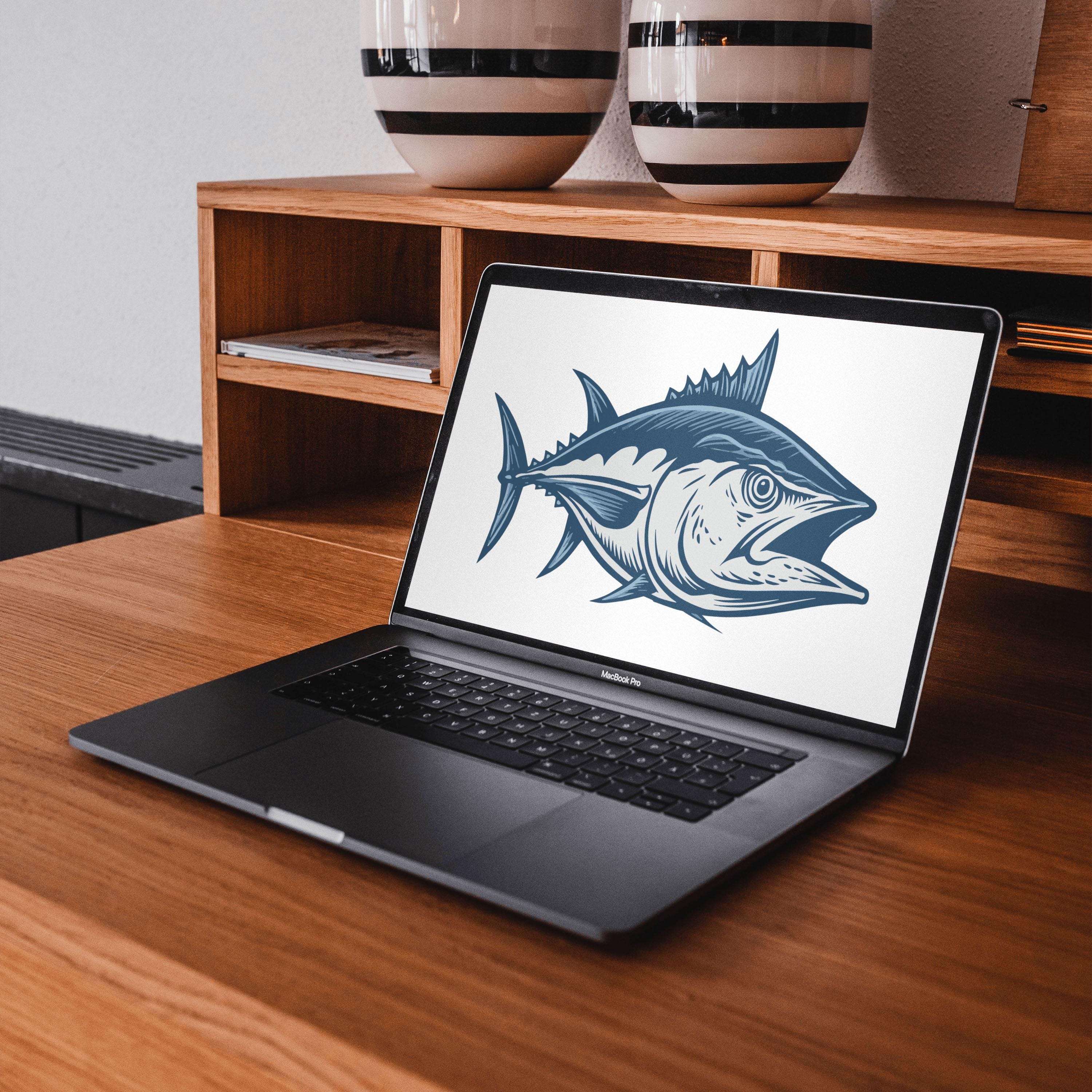 Big Tuna Fishing Svg Png Download | Fishing Svg | Tuna Fish Svg Png ...