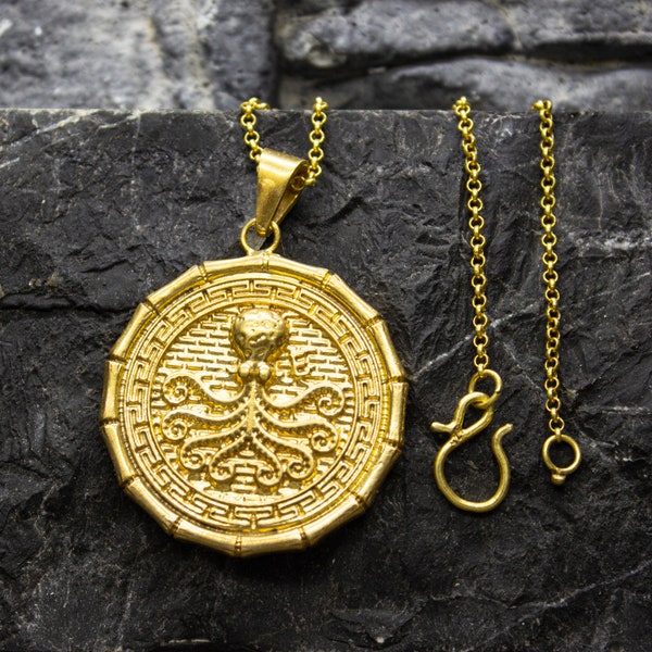 Octopus Necklace - Etsy