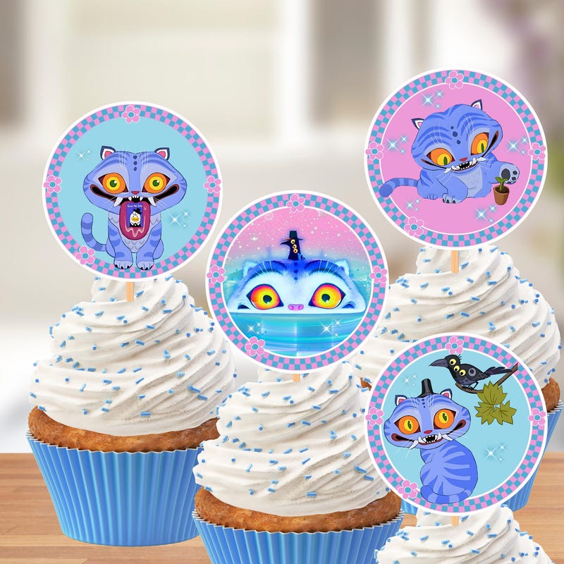 Cake Topper Derpy Tiger - Etsy