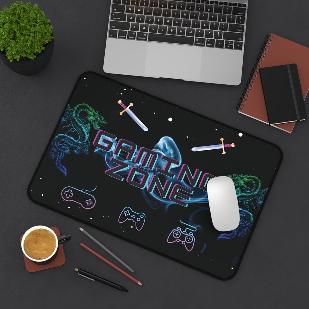 Dragon Gaming RGB Desk Mat.universe Inspired Workspace Accessory ...