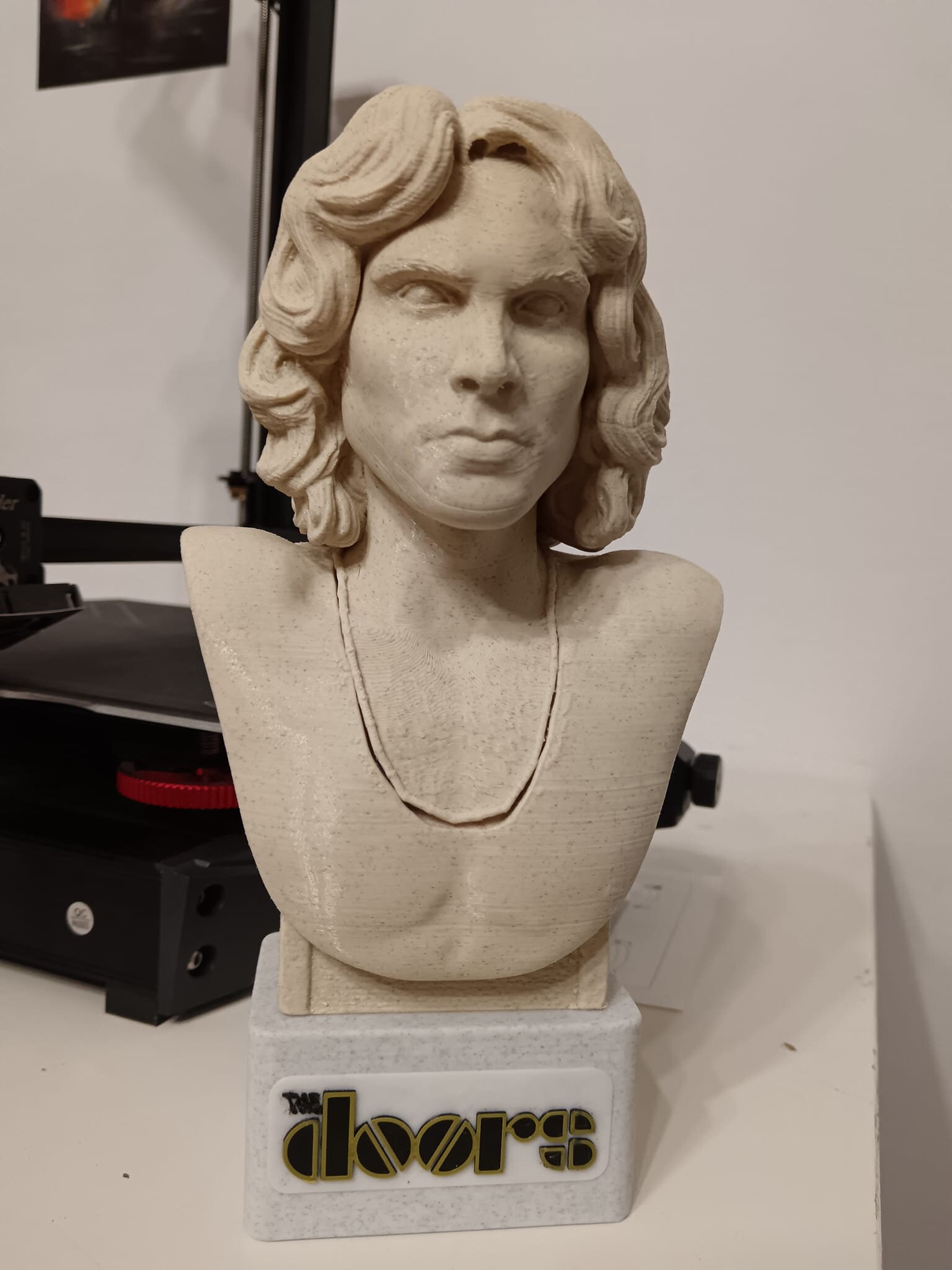 Jim Morrison Bust Sculpture - the Doors Rock Music Icon Collectible ...