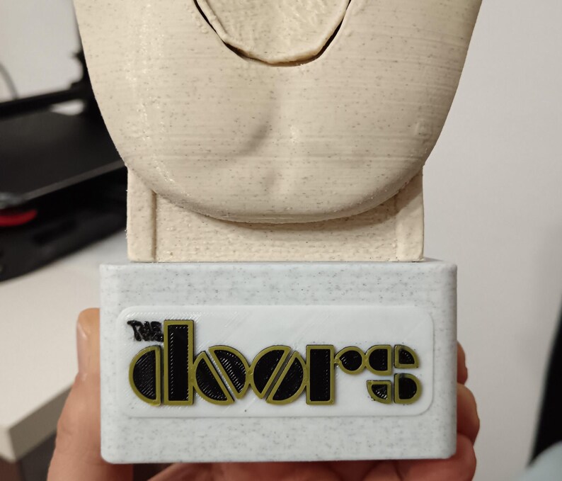 Jim Morrison Bust Sculpture - the Doors Rock Music Icon Collectible ...